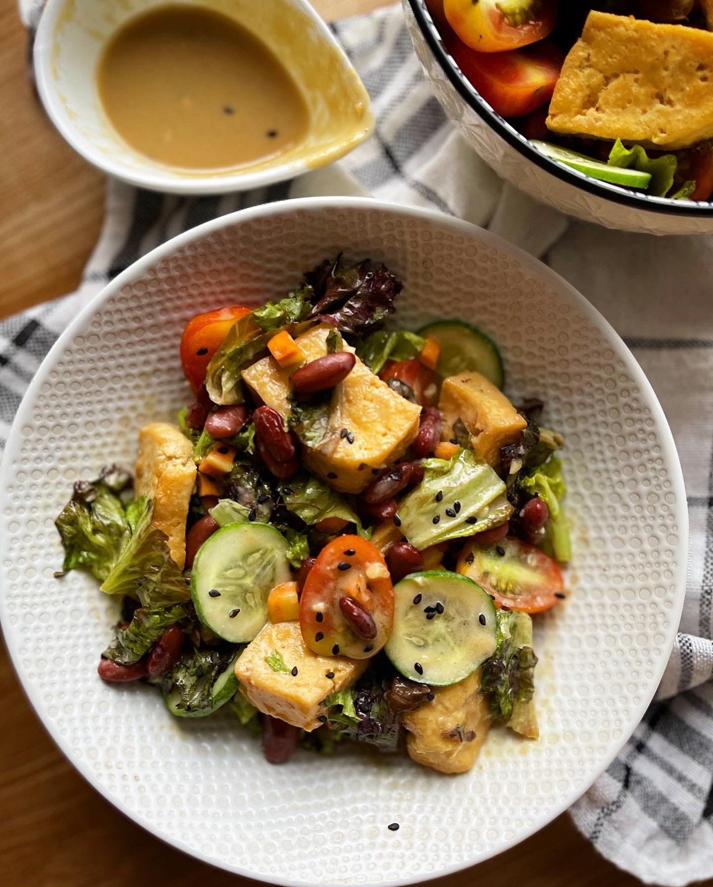 Miso Salad Dressing - Yohana Yoshe | The Pretend Blogger